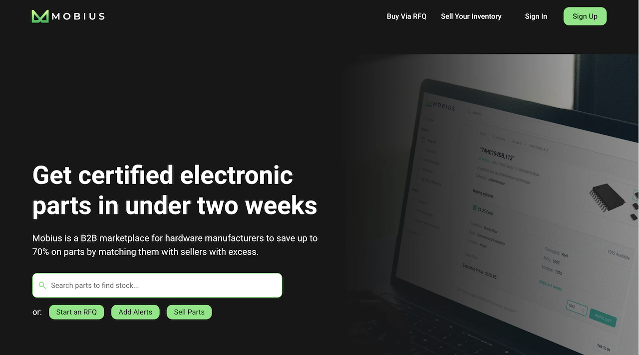 Mobius Materials | Sell Your Excess Electronic Components